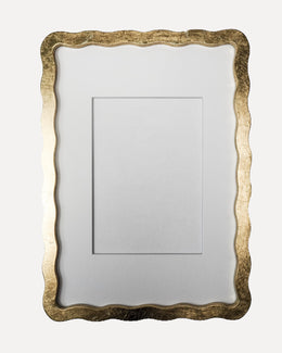 A4 Yorkshire Framer x Alma Frames Gilded Wiggle Frame