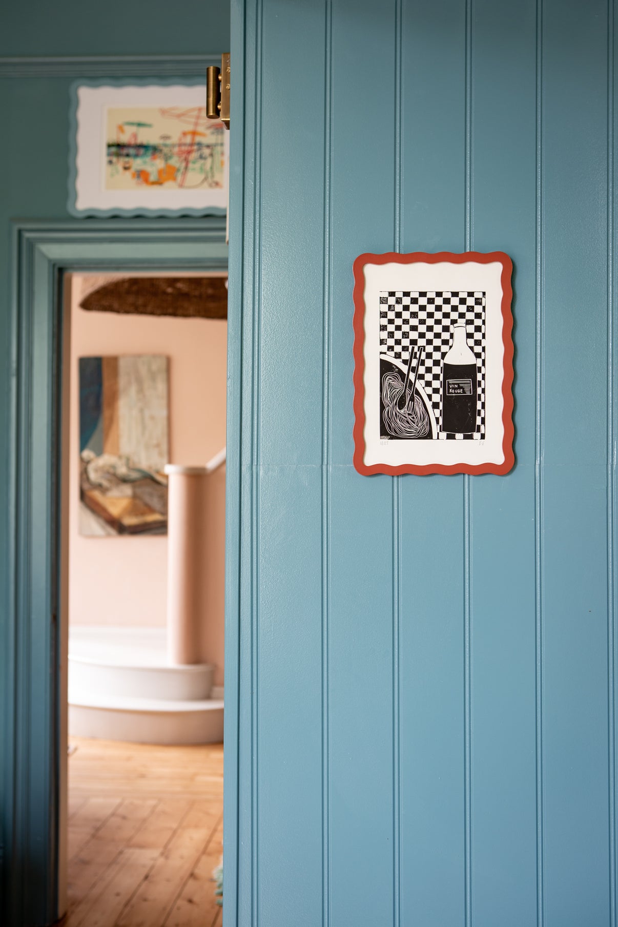 Brick Red A4 Wiggle Frame – Alma Frames