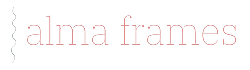 Yorkshire Framer x Alma Frames Gilded A4 Wiggle Frame